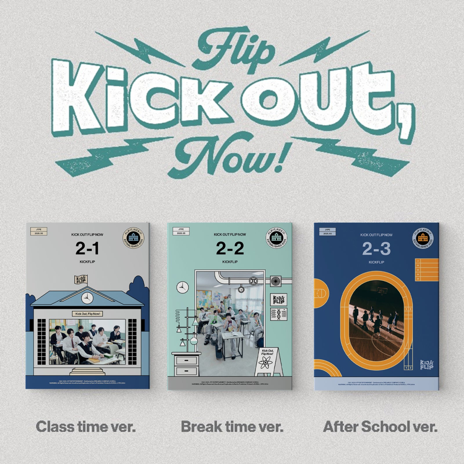 Kick Flip – Kick Out, Flip Now! (2nd Mini Album) – Munwa